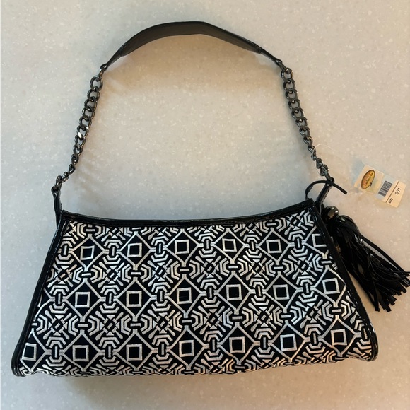 Talbots | Bags | New Talbots Black White Handbag | Poshmark